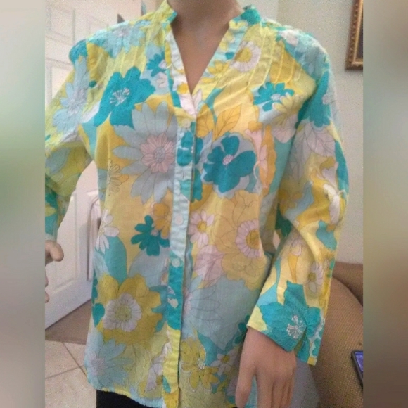 Alfred Dunner | Tops | Bnwot Ladies Blouse W Multi Colors By Alfred ...